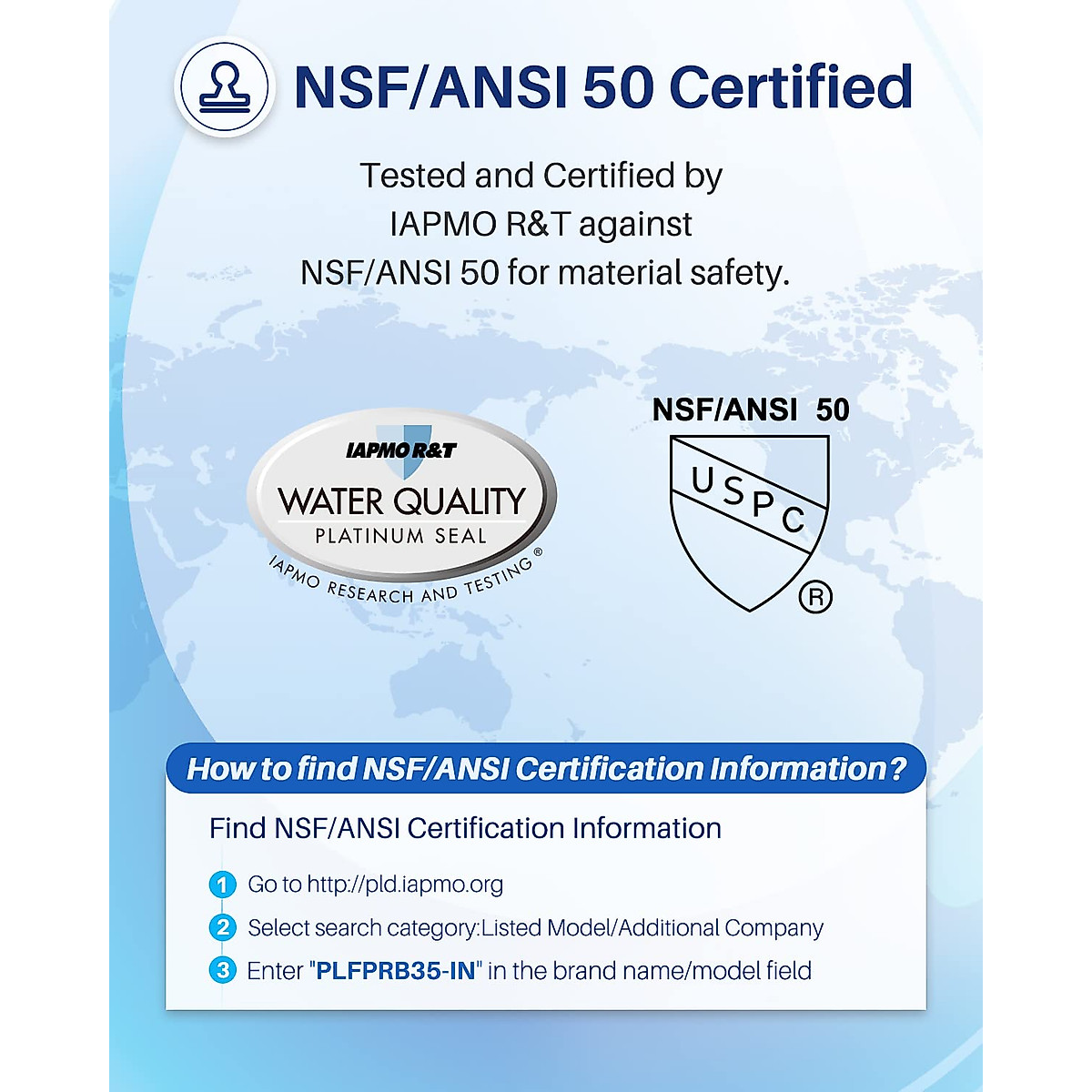 POOLPURE PRB35-IN Spa Filter Replaces Unicel C-4335, Guardian 409-219, Filbur FC-2385, 03FIL1300, 17-2482, 25393, 303557, 817-3501, R173431, 35 sq.ft, 5 X 9 Drop in Hot Tub Filter, 2 Pack