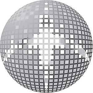 CafePress Disco Ball Mug Ceramic Coffee Mug, Tea Cup 11 oz