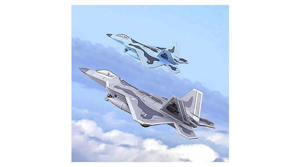 F-22 Raptor Diecast Model - Interactive Pull-Back Toy & Display Collectible