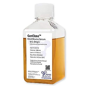 GenClone Fetal Bovine Serum (FBS), U.S. Origin, 500 mL/Unit
