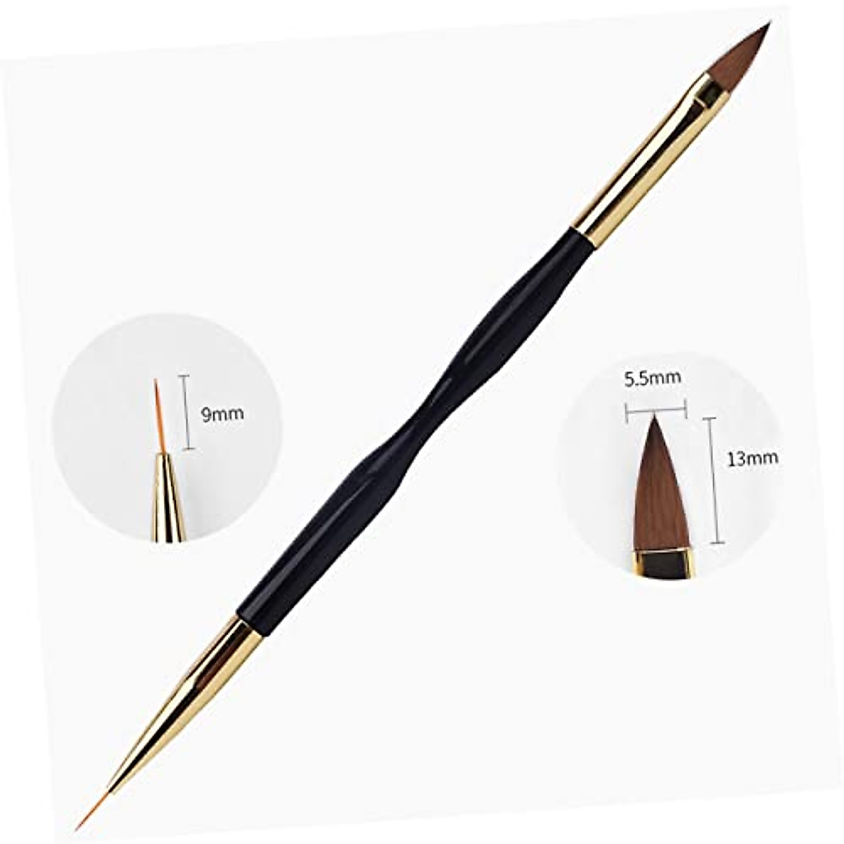 FRCOLOR 3pcs nail gel nail kit gel acrylic nail brush Manicure Accessories Nail Art Design brush manicure tools professional Nail Art Tool Nail Art Accessories Nail Art Pen Nail Pen extend