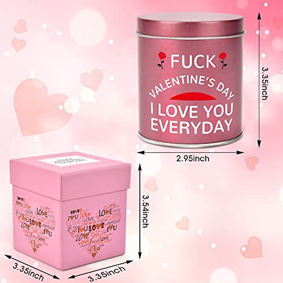 Valentines Day Gifts for Her Girlfriend Wife,Gifts Ideas for Her Women from Him/Boyfriend/Husband, Birthday Gifts for Her, Romantic Candles Gifts for Women Her,Scented Unique Candles
