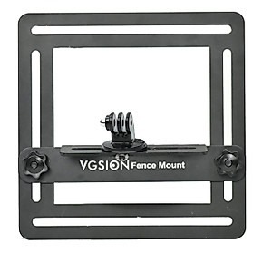 VGSION Action Camera Fence Mount for GoPro Hero 12/11/10/9/8 Compatible with iPhone,BlackBerry, Samsung Galaxy S III Metal Phone Clip Supporting Recording While Charging for Baseball Tennis Game