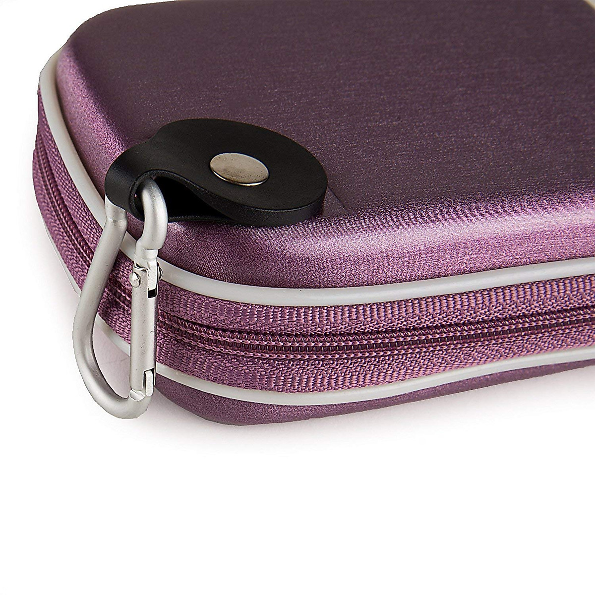 Compact Camera Case Bag Pouch Purse, Protective Hard EVA Travel Carrying Case for Canon PowerShot SX720 HS, SX620 HS, ELPH 190 is, ELPH 170 is, ELPH 360 HS and More