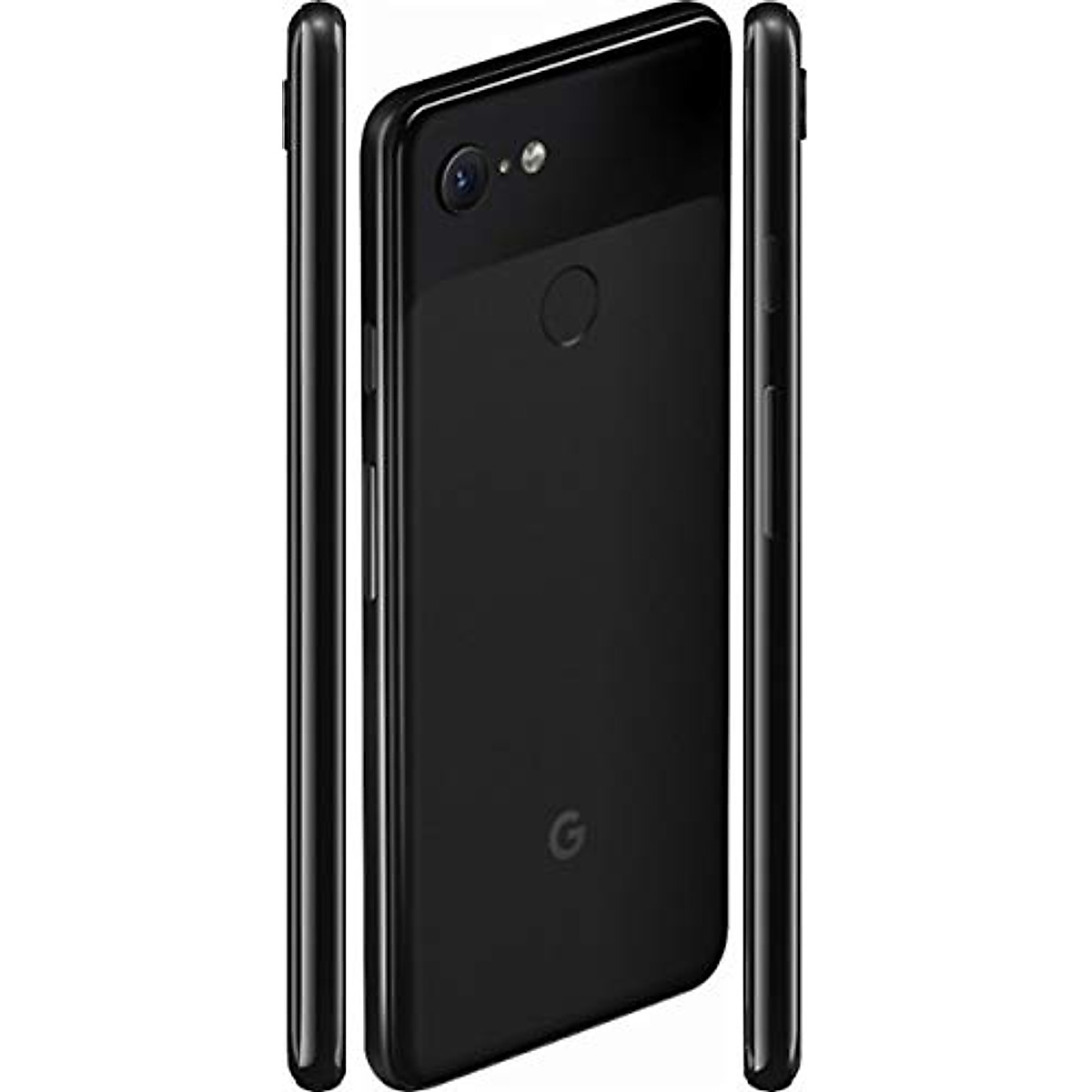 Pixel Phone 3-128GB - US Warranty - Just Black - (Renewed)