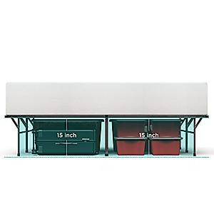 ZINUS SmartBase Heavy Duty Mattress Foundation / 16 Inch Metal Platform Bed Frame / No Box Spring Needed / Sturdy Steel Frame / Underbed Storage, Full