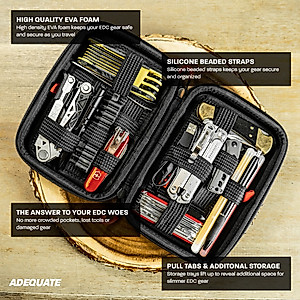 Clip & Carry Bundle of Magnum & Adequate Sized EDC Storage Cases w/Integrated Valet Dump Tray