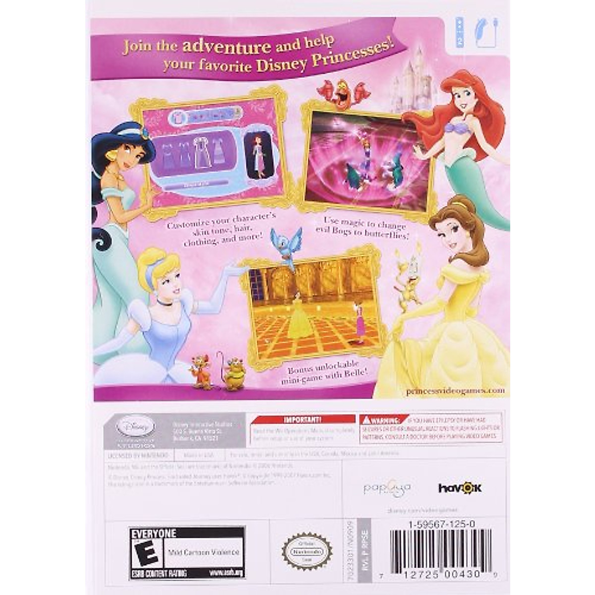 Disney Princess: Enchanted Journey - Nintendo Wii