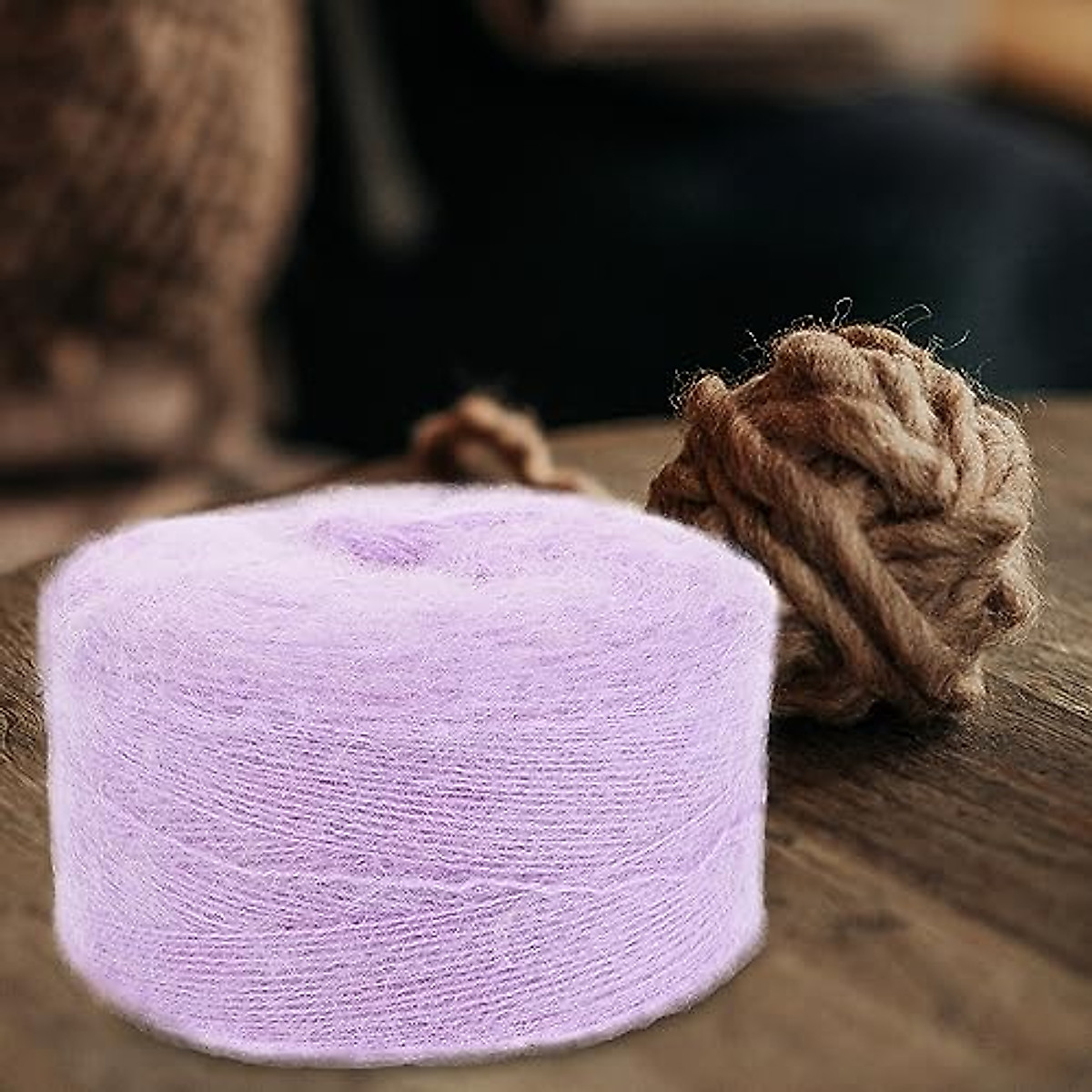 EXCEART Knitting Crochet Thread Knitting Thread Yarn for Crocheting Thick Yarn DIY Knitting Yarn Knitting Supplies Yarn for Crafts DIY Crochet Yarn Simple Yarn Roving Wool Soft