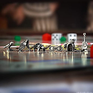 Monopoly Schitt's Creek | Game Tokens Include Bebe Crow, Patrick's Guitar, Rosebud Motel Key & More | Officially Licensed and Collectible Monopoly Game Based on Award Winning Series Schitt's Creek