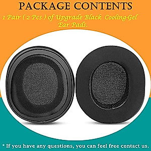 TaiZiChangQin Arctis 7P 7P+ Upgrade Thicker Ear Pads Cushion Memory Foam Replacement Compatible with SteelSeries Arctis 3 5 7 7P 7P+ 9X Arctis Pro/ATH M40X M50X M50XBT Headphone