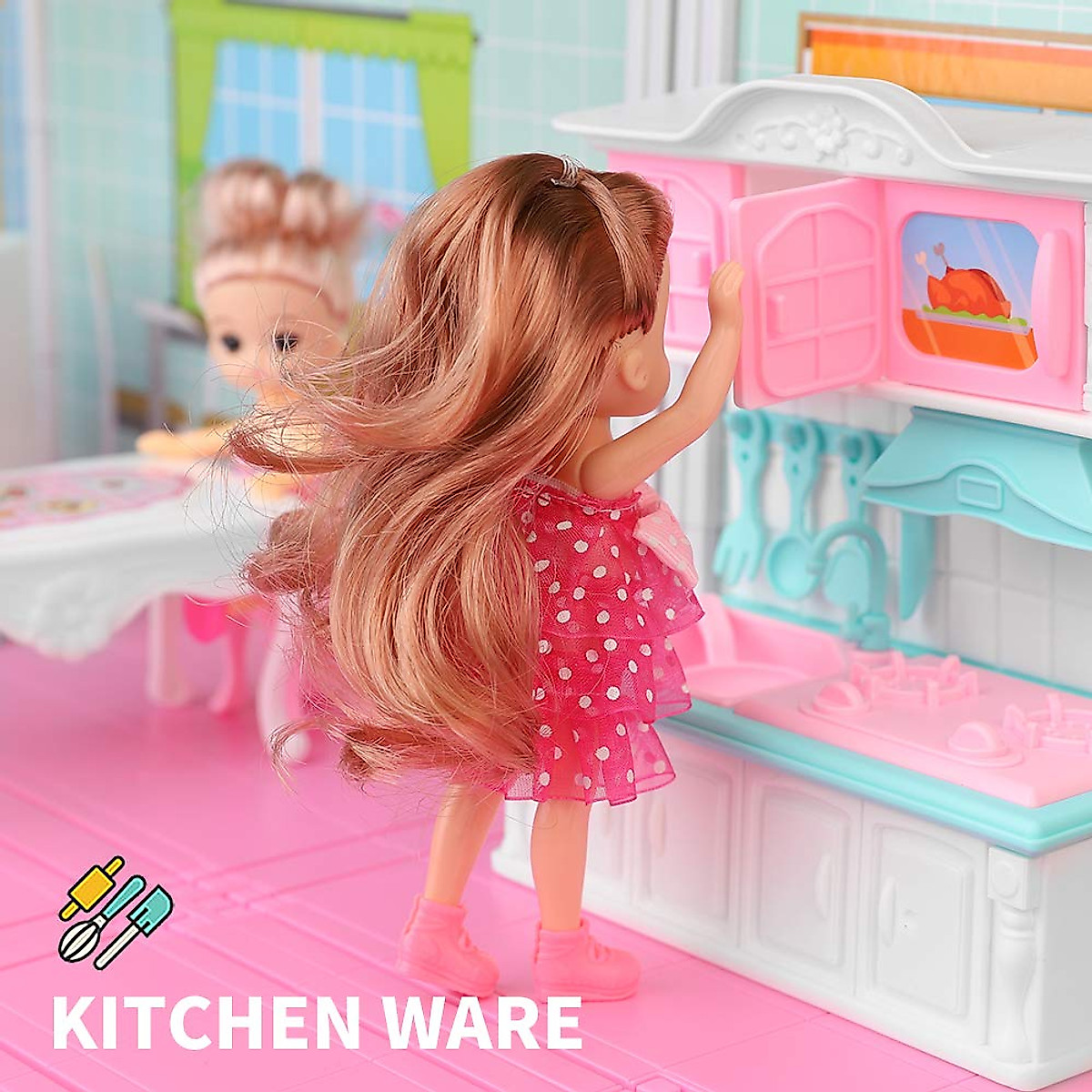 TEMI Girl Toy for Kids 3-5 Years Old