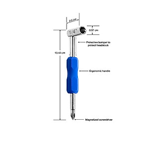 MusicNomad Truss Rod Neck Relief Measure and Adjust Kit Compatible with Taylor Guitars (MN610)
