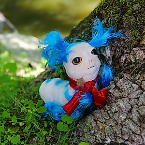 Toy Vault Labyrinth Mini Worm Plush; Stuffed Animal Toy from Jim Henson's Classic The Labyrinth Movie