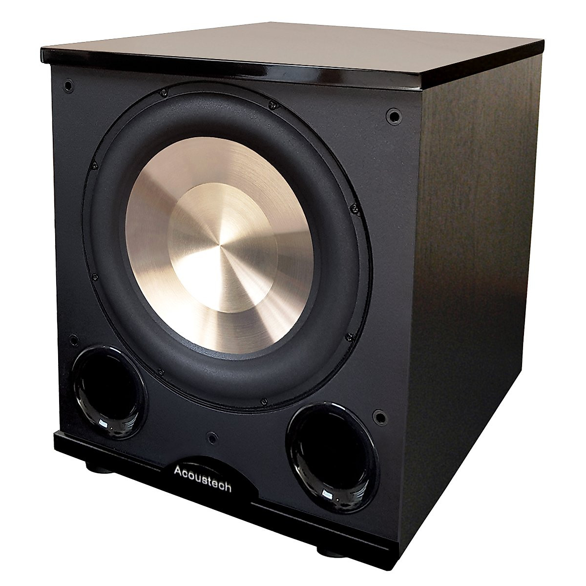 BIC America PL-200II Acoustech PL-200 II Indoor 250-Watt-Continuous Powered Subwoofer, Black