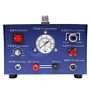 Welding Machine TBVECHI 800W 110V Adjustable High Power Argon Pulse Spot Welder Necklace Bracelet Jewelry JD Welding Machine