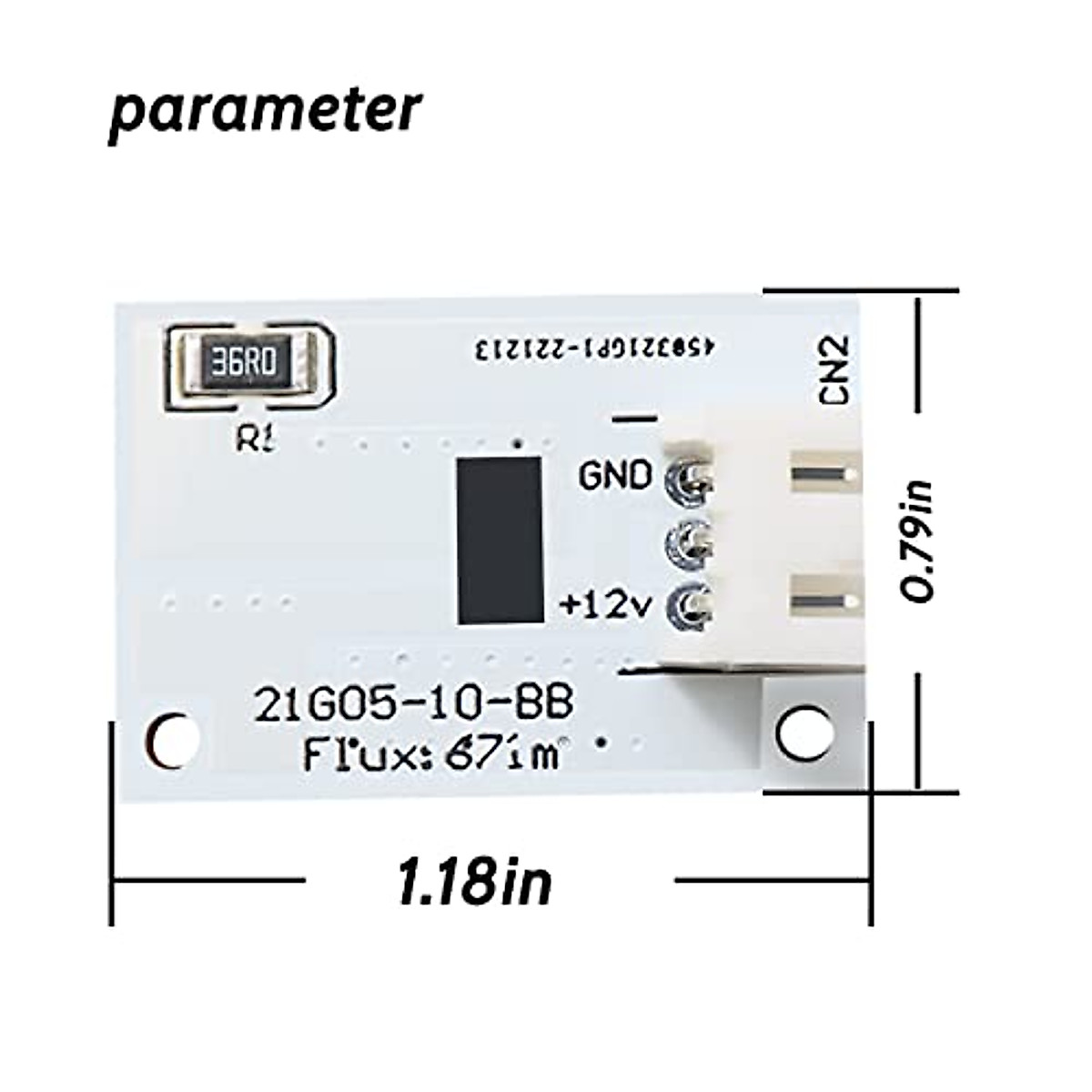 DA41-00676J Refrigerator LED Light Board Compatible with Samsung PS11732779 AP6000168 EAP11732779 Refrigerator Assembly Lamp,XTPTFABS