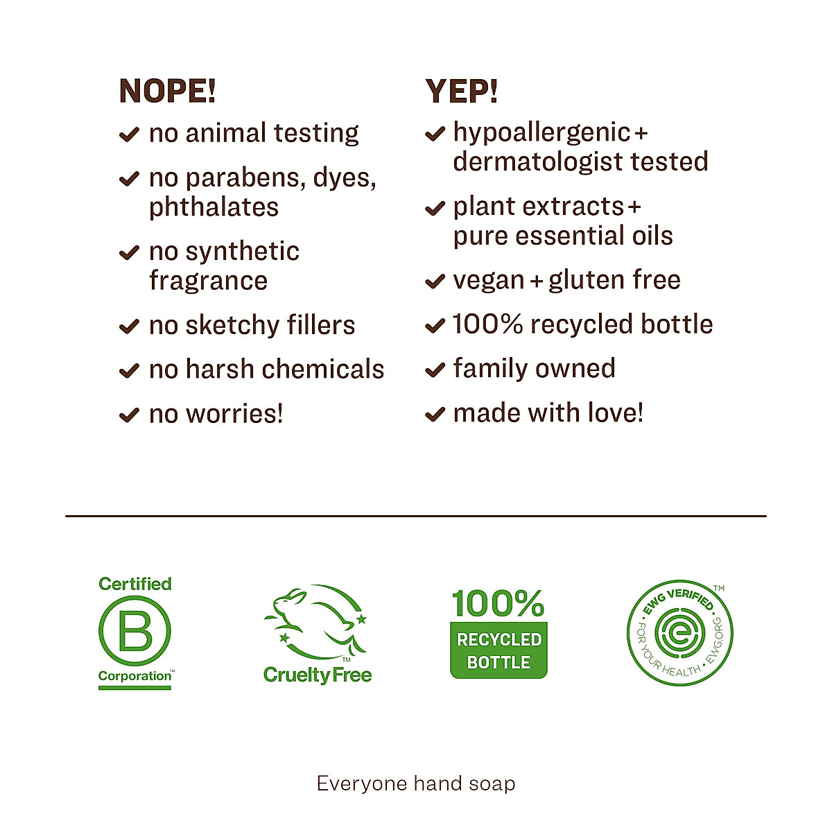 Everyone Liquid Hand Soap, 12.75 Ounce (Pack of 3), Apricot and Vanilla, Plant-Based Cleanser with Pure Essential Oils