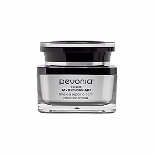 Pevonia Timeless Repair Cream - De-Aging Skin Cream for Face and Neck - Moisturizing Repair Lotion for Dehydrated Skin - Plant-Based & Caviar Facial Cream for Wrinkle Reduction - 1.7 Oz Container
