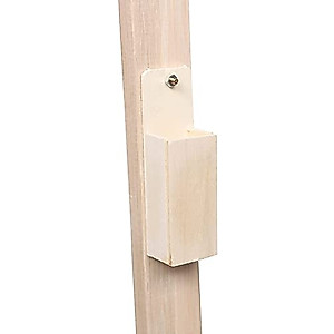 DNYSYSJ Embroidery Frame Stand,Wooden Cross Stitch Frame Rack Adjustable Home Desktop Embroidery Floor Stand Large Size Needlework Kits