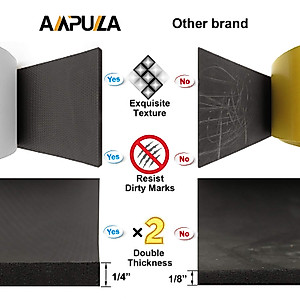 Ampulla Ultra Thick Water Resistance Garage Wall Protector, Designed in Germany - Pack of Two (6.5mm Thickness)