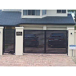 No Trespassing Signs Private Property Sign (2 Pack) 10” x 7” Heavy 0.40 Aluminum Rust Free Sign Professional Printing UV Protected Weatherproof Indoor or Outdoor Use …