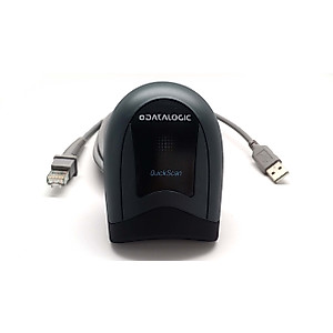 DATALOGIC SCANNING QD2430-BK Barcode Scanner, Quickscan QD2430 2D, Black