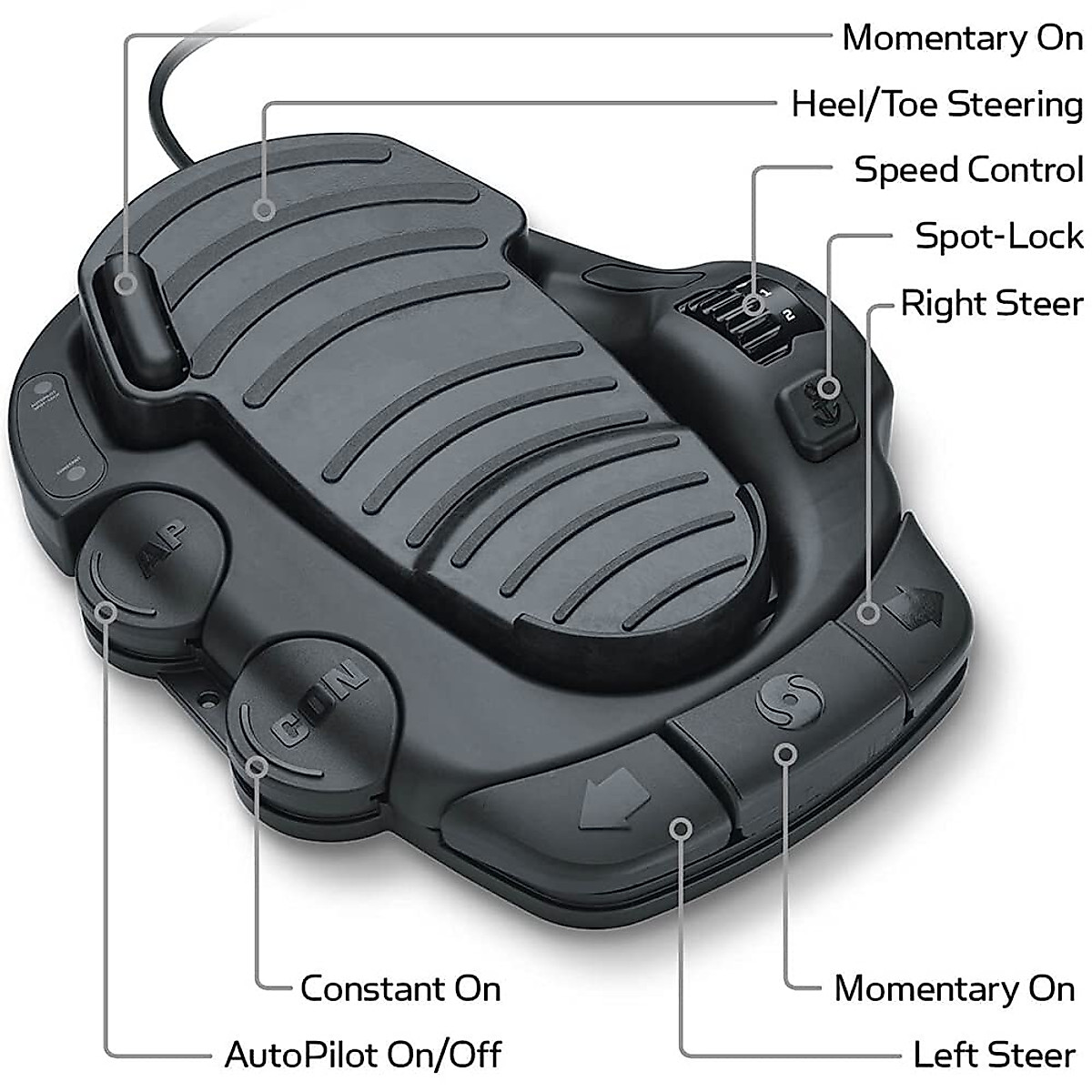 Minn Kota 1358894 Terrova Freshwater Electric-steer Bow-Mount Trolling Motor with Universal Sonar 2 & i-Pilot GPS, 80 lbs Thrust, 60" Shaft