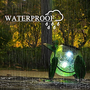 MUMTOP Solar Lanterns Outdoor Waterproof, LED Solar Lights Frog Lamp Decorative Tabletop Lanterns for Patio Garden Yard Table Decor or Gift