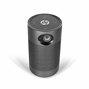 HP Mobile Projector | Portable for Home & Office | LED Home Theater & Bluetooth Speaker for Phone or Tablet | 80” Display w/ Auto Focus | Wireless HDMI, USB, Wi-Fi for Roku, Chromecast, or Firestick