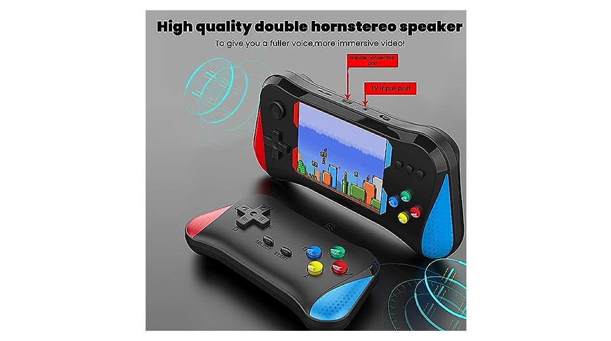 Portable Handheld Game Console - 500 Classic Games