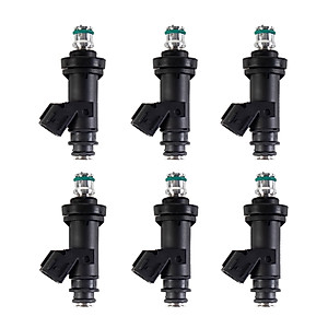 TRQ Fuel Injector Set Compatible with 2001-2003 Acura CL 2001-2002 MDX 2000-2003 TL 2002-2004 Honda Odyssey 2003-2004 Pilot