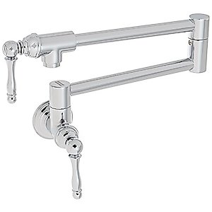 Franke PF3300 Farm House Kitchen Faucet Series Wall-Mounted Pot Filler, Chrome