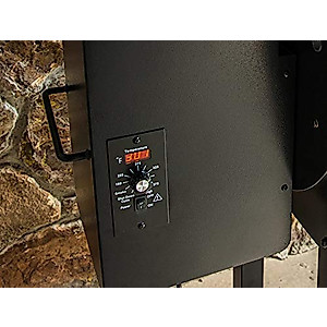 Hisencn Grill Inducer Induction Fan Kit and Digital Thermostat Kit Replacement Parts for Traeger Wood Pellet Grill Models, Combustion Fan, Digital Thermometer Pro Controller