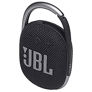 2 Pack JBL Clip 4 Waterproof Wireless Audio Bluetooth Speaker Bundle (Black)