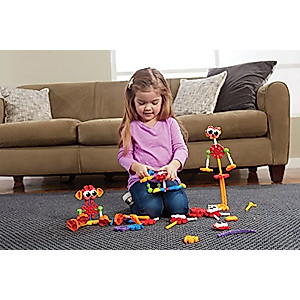 KID K’NEX – Zoo Friends Building Set – 55 Pieces – Ages 3 and Up – Preschool Educational Toy (Amazon Exclusive)