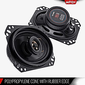 Install Link 4x6 Inch Car Speaker System, Two-Way
