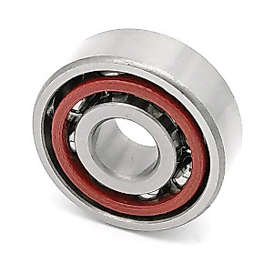 MOCHU 728 728C/P5 8x24x8 Angular Contact Ball Bearing, ABEC-5, 15° Contact Angle, Metric, 8mm ID, 24mm OD, 8mm Width, Single Row, Open