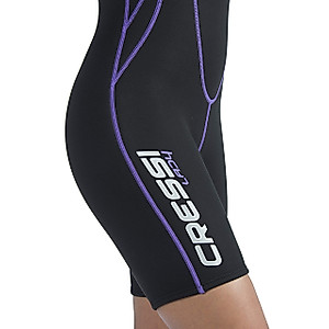 Cressi Tortuga 2.5 mm Lady, Black/Lilac, XL