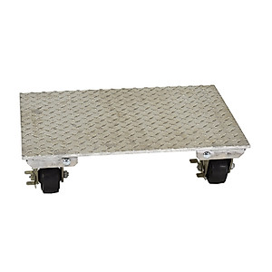 Vestil VPLDO/A-1824-AS Aluminum Plate Dolly, 1200 lb. Capacity, 18" x 24"