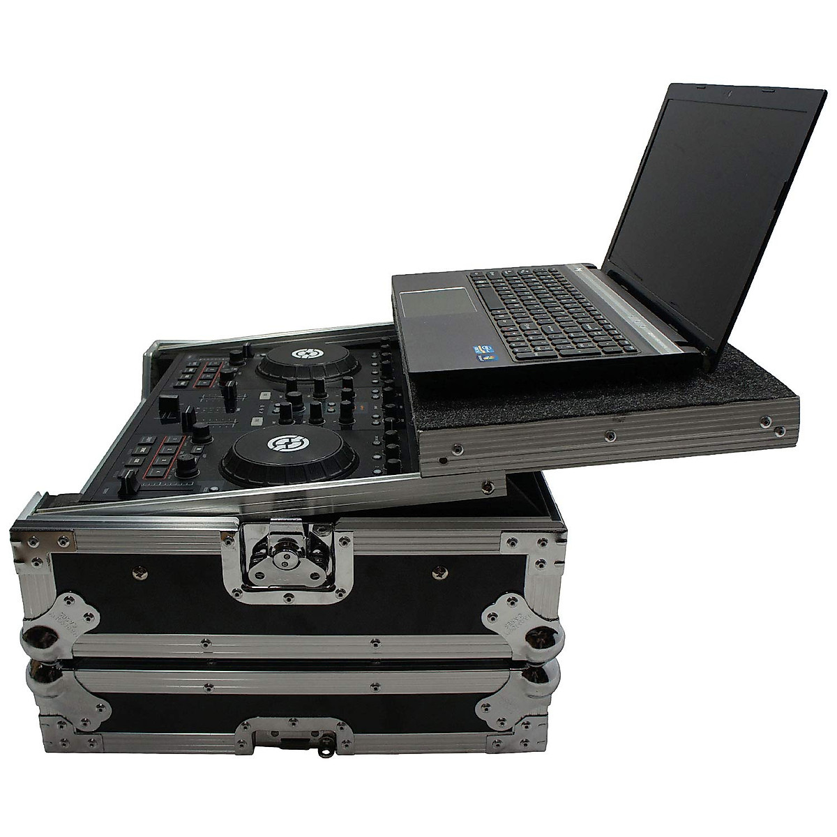 Harmony Audio HCTKS2LT Flight Glide Laptop Stand Custom Case Compatible with Traktor Kontrol S2