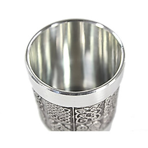 Irish Shot Glass Celtic Knots Pewter 1 Fl. Oz. Made in Ireland