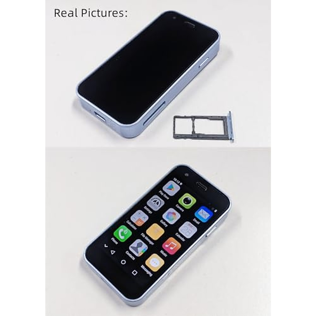 XS15 Mini Smartphone for Kid Unlocked 3G Tiny Smartphone Android 8.1 3inches Display 2GB RAM 16GB ROM WiFi Bluetooth Backup Small Cellphone Gift for Student (Black)