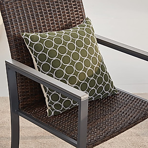 VICLLAX 5-Piece Patio Dining Set, Outdoor Furniture Set Includes 42" Round Patio Table and Outdoor Wicker Chairs for Lawn Garden, Grey Wood-Like Table