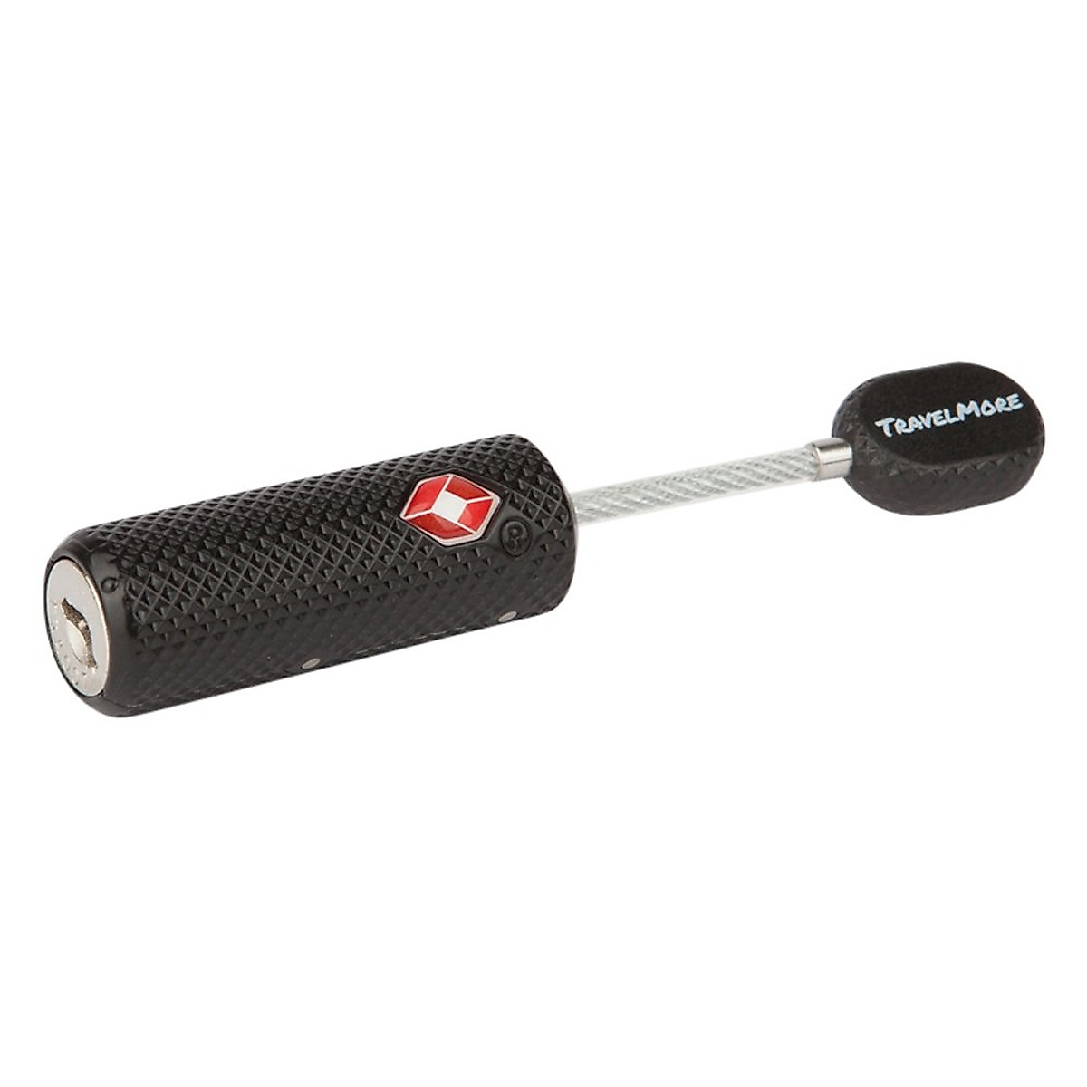 4 Pack TSA Approved Luggage Locks with Keys for Travel – Flexible Ultra Secure Mini Key Padlock & Metal Zinc Alloy Material – Black