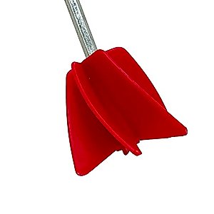 Edward Tools Paint Mixer Drill Attachment - Helix Mixer for 1 Gallon of Paint Epoxy, Resin, Silicone - Consistent Even Flow Stirrer Paddle - Works with all 3/8” and larger drills (1)