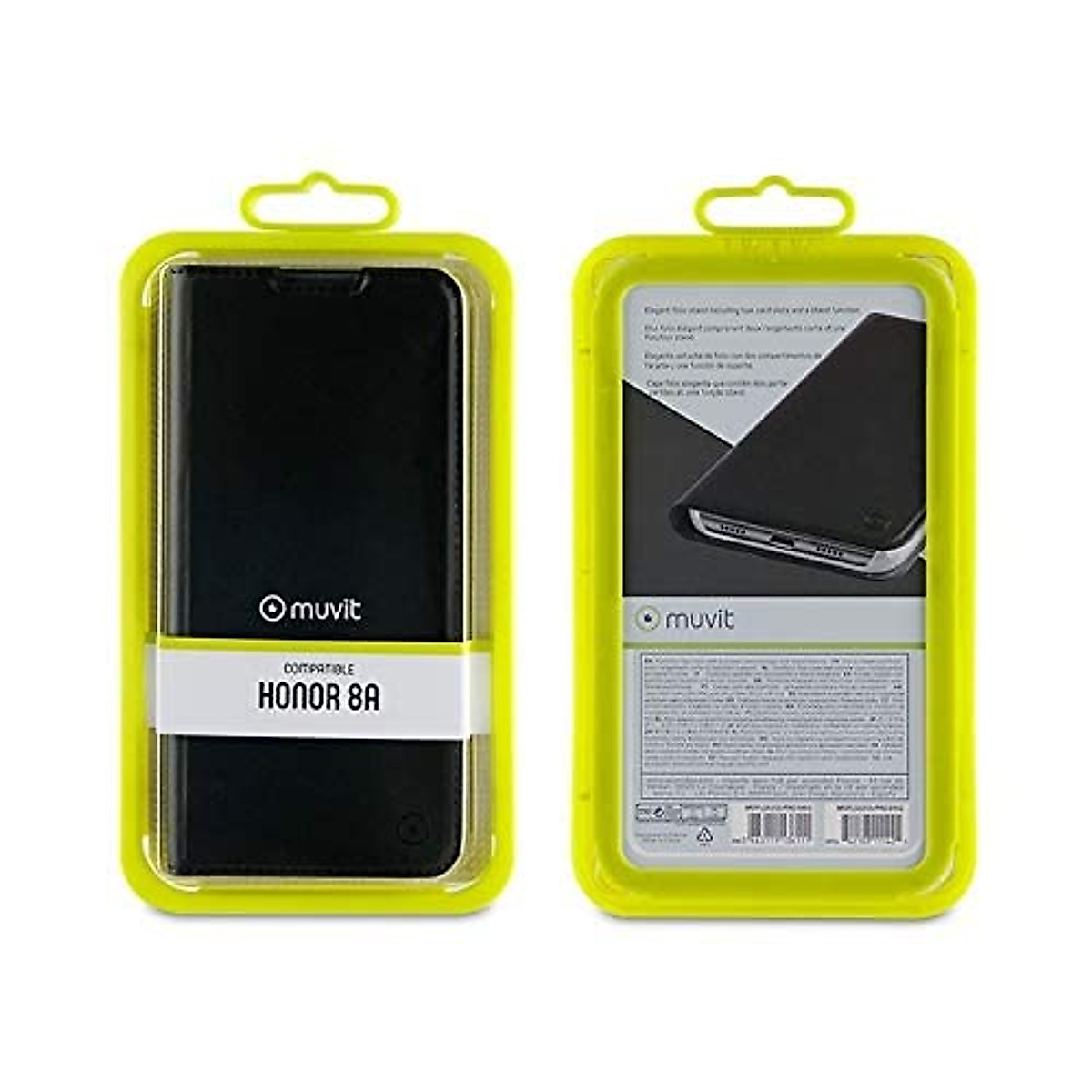 PP Folio Stand Noire Classique: Honor 8A