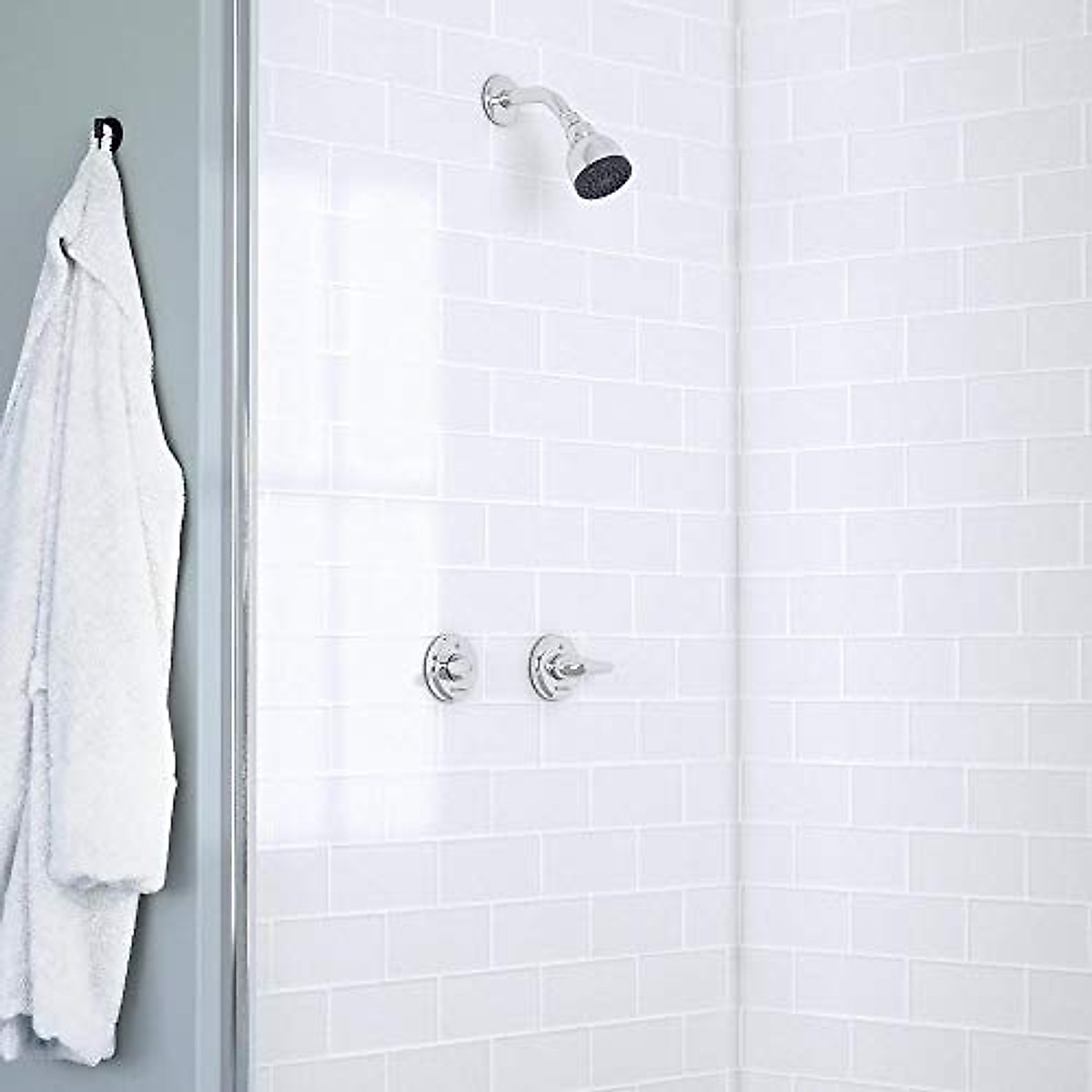 Glacier Bay Aragon 2-Handle 1-Spray Shower Faucet in Chrome (Valve Included)