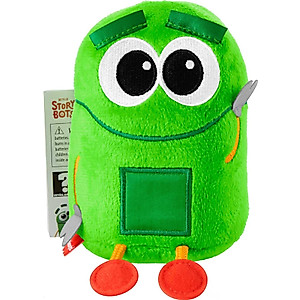 Fisher-Price StoryBots Animals with Beep Plush, take-along musical preschool toy for kids ages 3 years and up