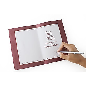 Hallmark 70th Birthday Greeting Card (Scrollwork Pattern)